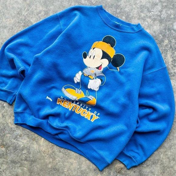Shirts | Kentucky Wildcats University Mickey Mouse Dsney Vtg 9s Ncaa ...